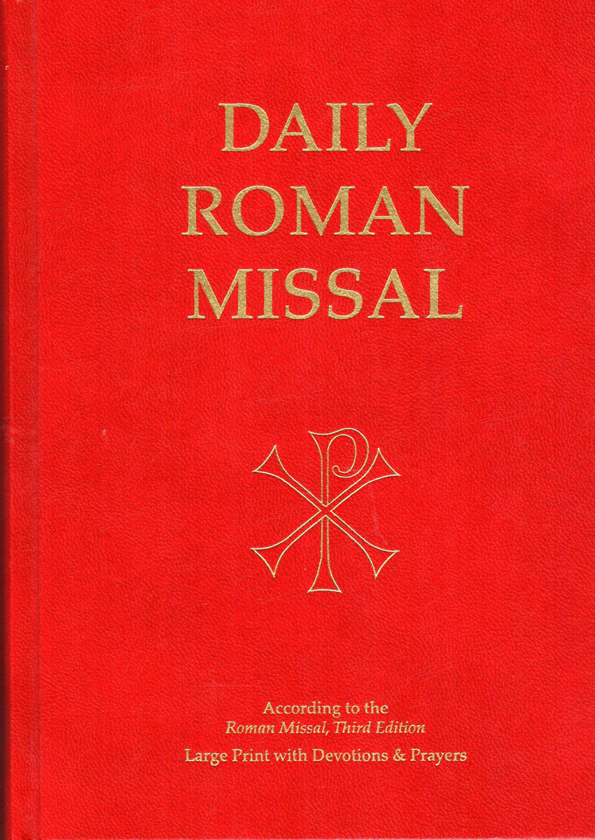 Daily Roman Missal Large Print with Devotions and Prayers – Cardinal ...