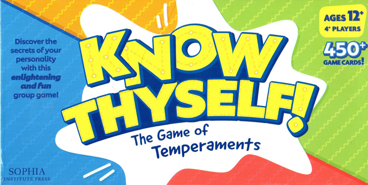 Know Thyself! The Game of Temperaments 450+ Game Cards – Cardinal ...