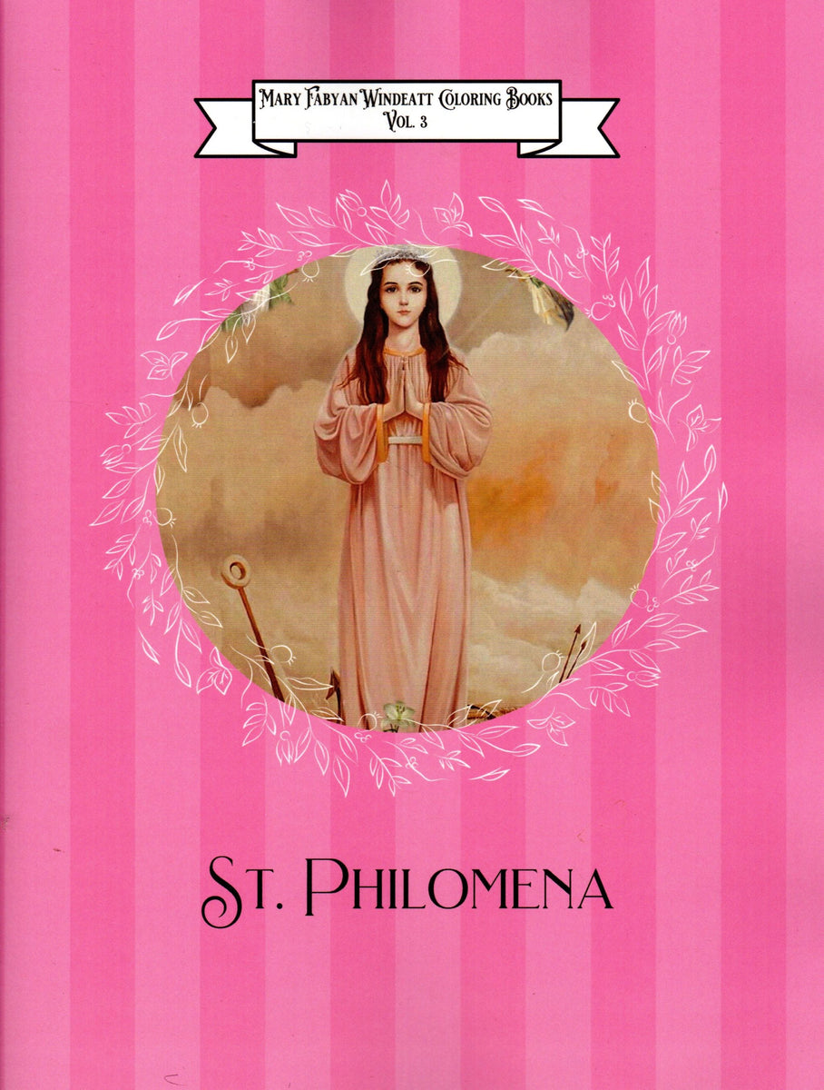 St Philomena Colouring Book – Cardinal Newman Faith Resources Inc